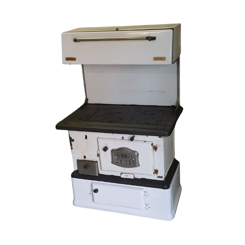 JEWEL COAL STOVE WHITE - Crescent Distributers